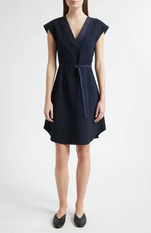 3.1 Phillip Lim Patchwork Broderie Anglaise Dress - Midnight