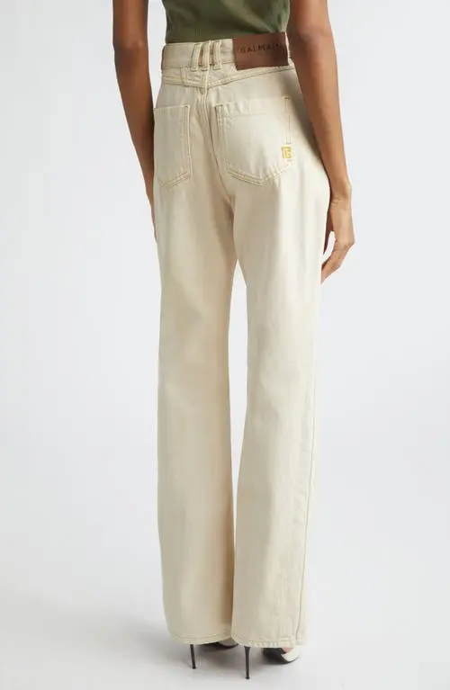 Balmain High-waist Tailored Jeans