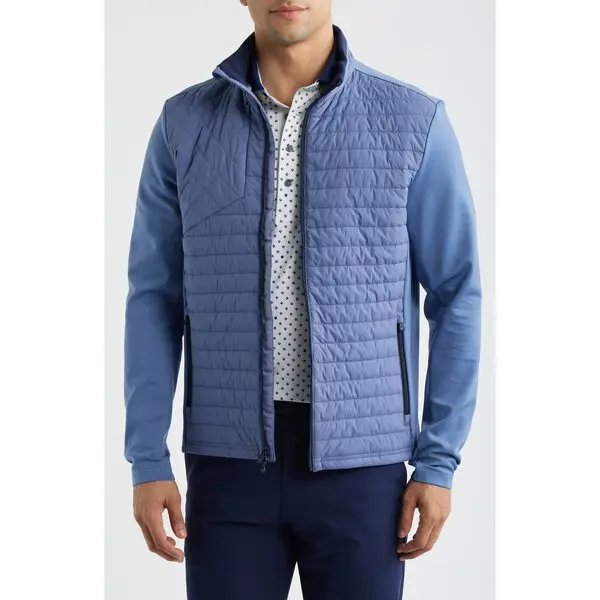 Greyson Mixed Media Jacket - Falcon