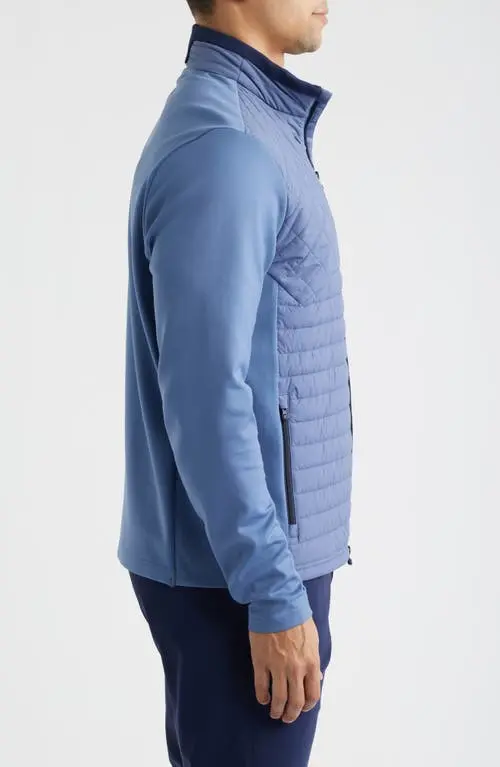 Greyson Mixed Media Jacket - Falcon
