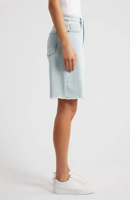 CITY BLUES Stretch-denim Bermuda Shorts