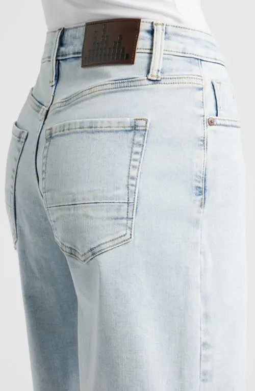 CITY BLUES Stretch-denim Bermuda Shorts