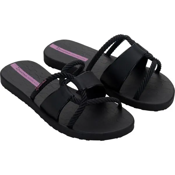Ipanema Diversa Slide Sandal - Black/lilac