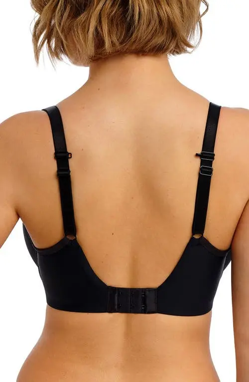 Freya Essentially Smooth Underwire Balconette Bra - Black