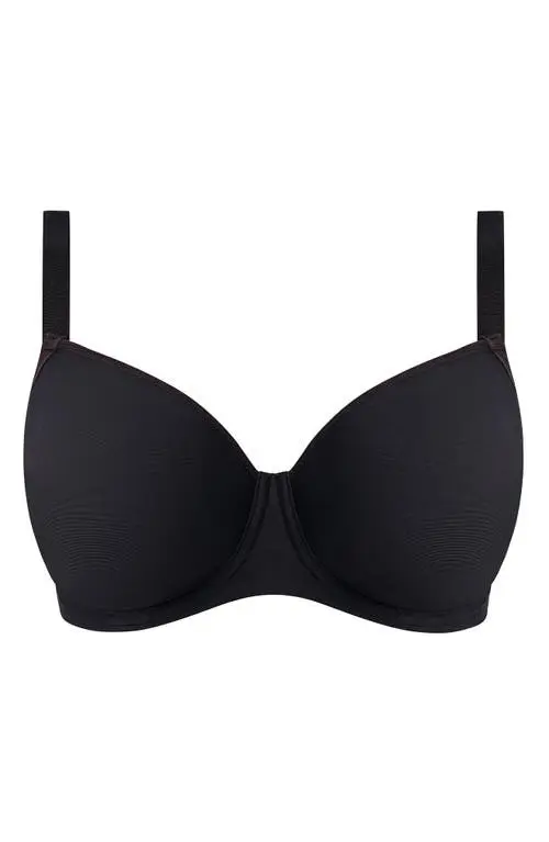 Freya Essentially Smooth Underwire Balconette Bra - Black