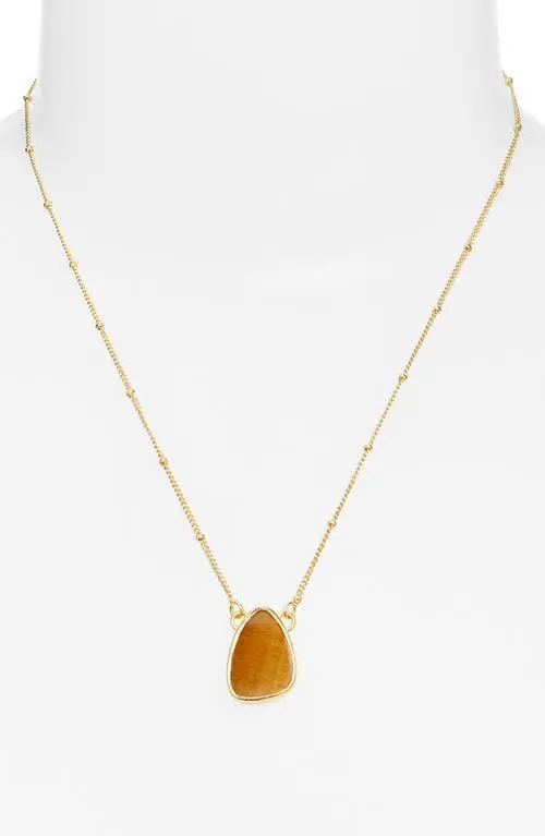 KIARA BY KI-ELE Orion Tiger's Eye Pendant Necklace