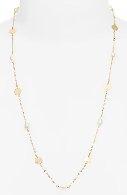 KIARA BY KI-ELE Ella Freshwater Pearl Chain Necklace