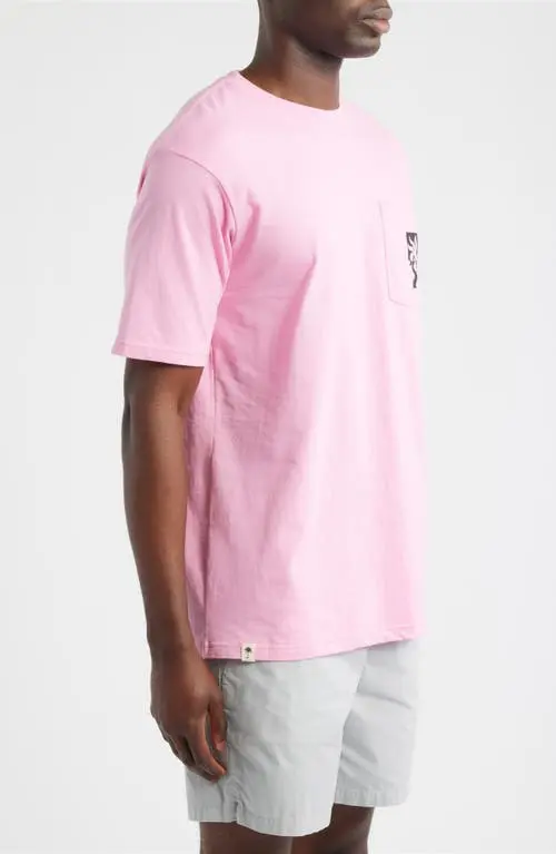 BOARDIES Clara Palm Pocket T-shirt - Pink