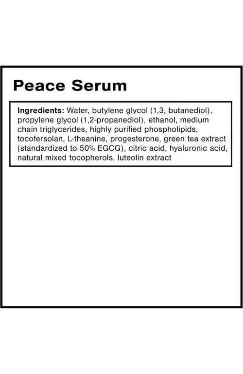 QUICKSILVER SCIENTIFIC Peace Topical Hormone Support Serum - None