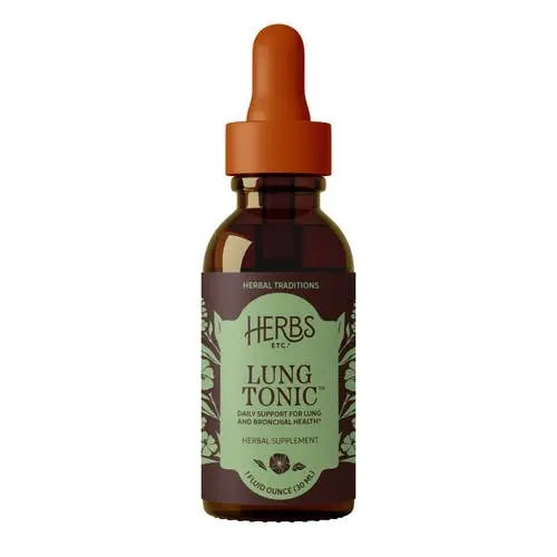 HERBS ETC. Lung Tonicpromotes Healthy Lung Function1fl Oz - No Color