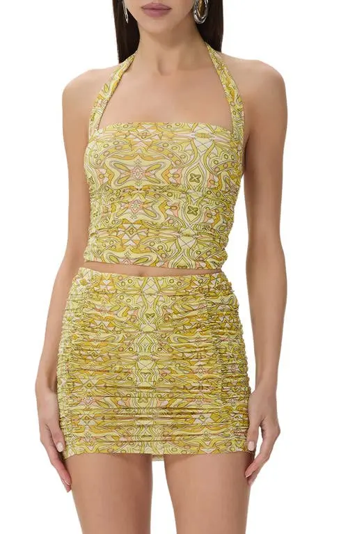 AFRM Aranya Halter Top - Sunlight Tile