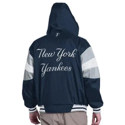 PRO PLAYER New York Yankees Legacy Lightweight Full-zip Hooded Jacket