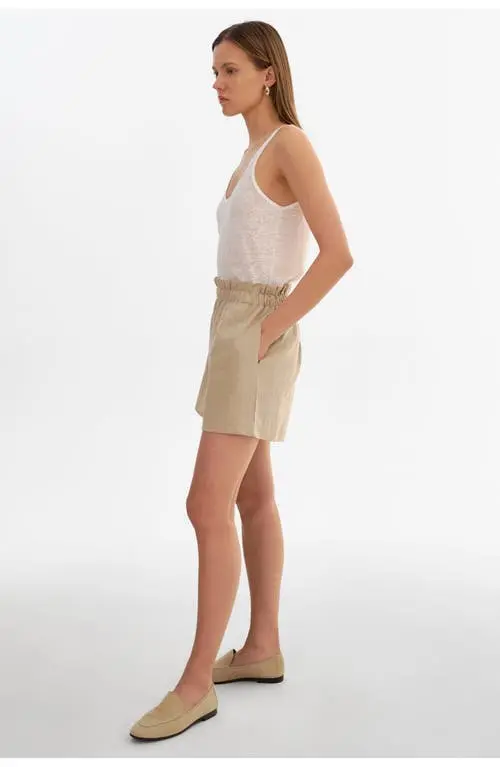 LAMARQUE Ilia Linen Shorts