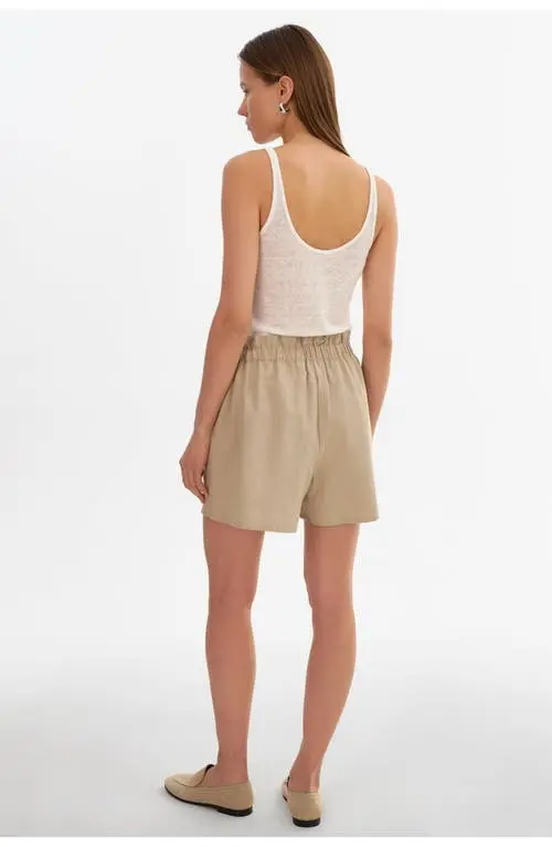 LAMARQUE Ilia Linen Shorts