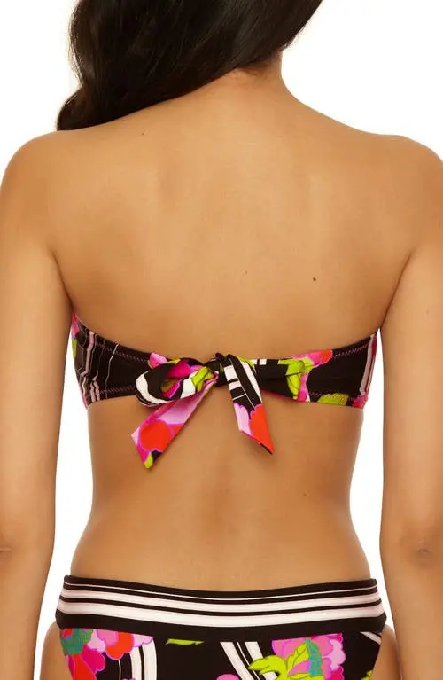 Trina Turk Bougainvillea Bandeau Bikini Top