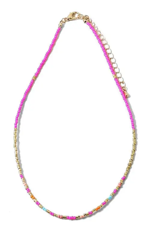 ERIN MCDERMOTT JEWELRY Beaded Necklace - Pink
