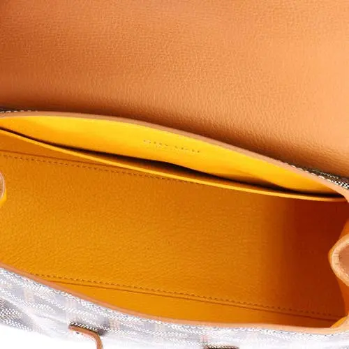 Goyard Saigon Top Handle Bag Coated Canvas Mini - Brown