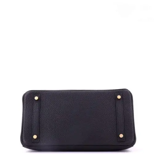 Hermès Birkin Handbag Togo With Gold Hardware 30 - Black