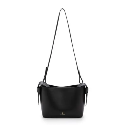 LA PORTEGNA Paulita Crossbody Bag - Black