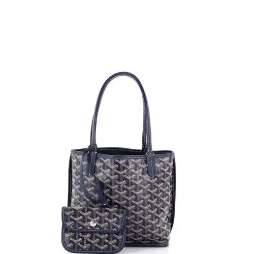 Goyard Anjou Reversible Tote Coated Canvas Mini