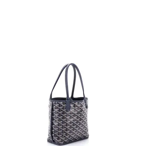 Goyard Anjou Reversible Tote Coated Canvas Mini