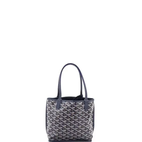 Goyard Anjou Reversible Tote Coated Canvas Mini