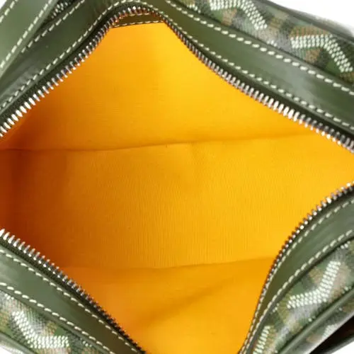 Goyard Cap Vert Bag Printed Coated Canvas - Green