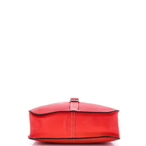 Hermès Halzan Bag Clemence 31 - Red