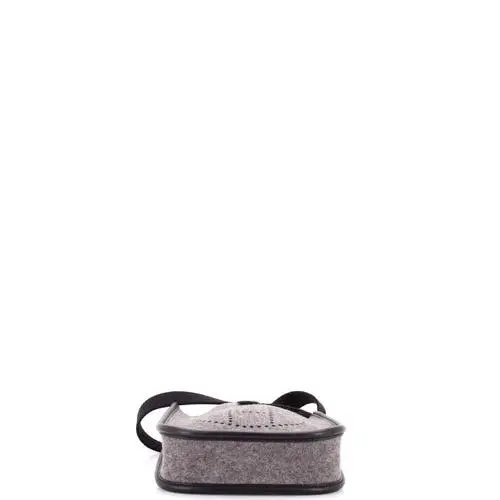 Hermès Evelyne Bag Gen Iii Felt Tpm - Grey