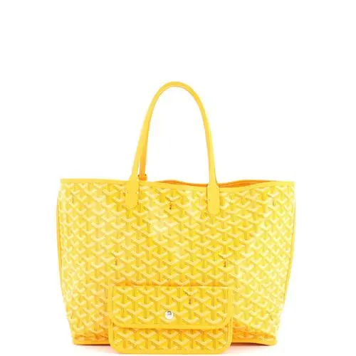 Goyard Anjou Reversible Tote Coated Canvas Pm - Yellow