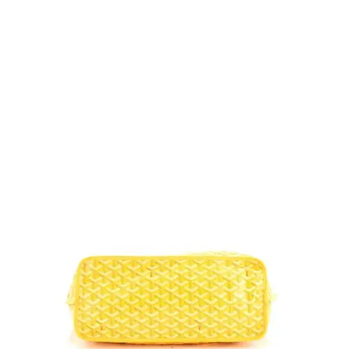 Goyard Anjou Reversible Tote Coated Canvas Pm - Yellow
