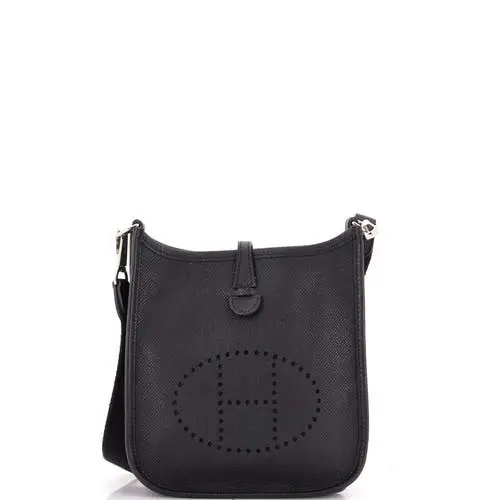 Hermès Evelyne Bag Gen Iii Epsom Tpm - Noir