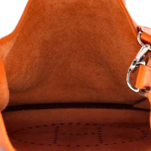 Hermès Evelyne Bag Gen Iii Clemence Gm - Orange