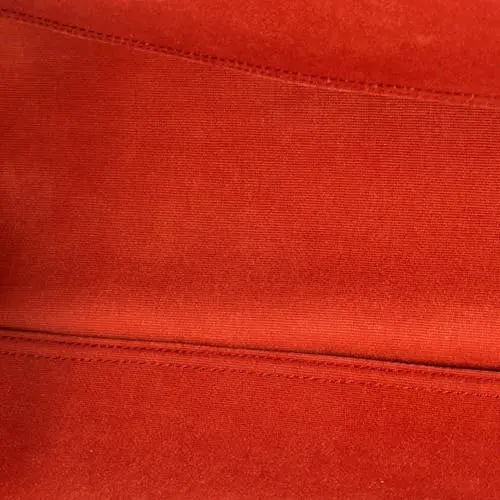 Hermès Cabag Elan Toile And Leather 39 - Red