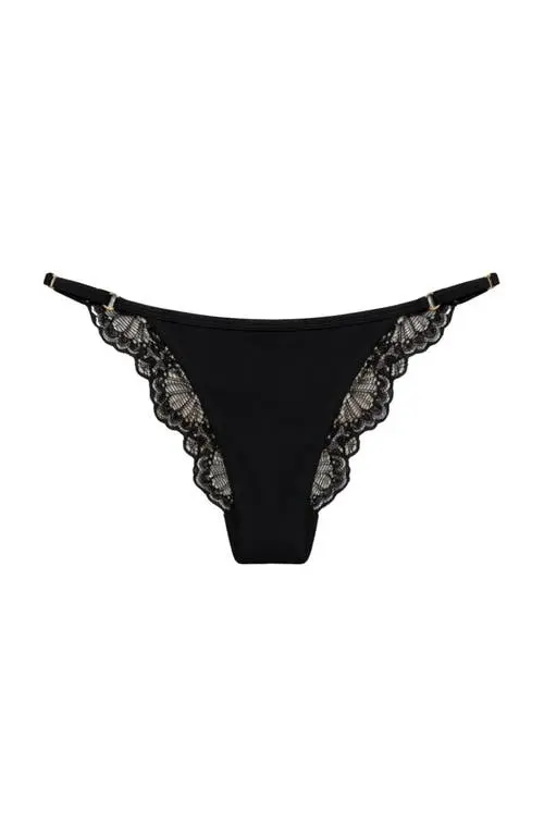 IVY SWIMWEAR Savanna Bikini Bottom - Black