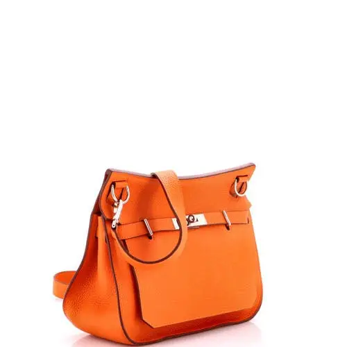 Hermès Jypsiere Bag Clemence 28 - Orange