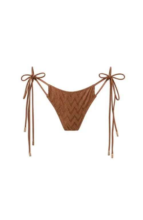 IVY SWIMWEAR Amara Bikini Bottom - Brown