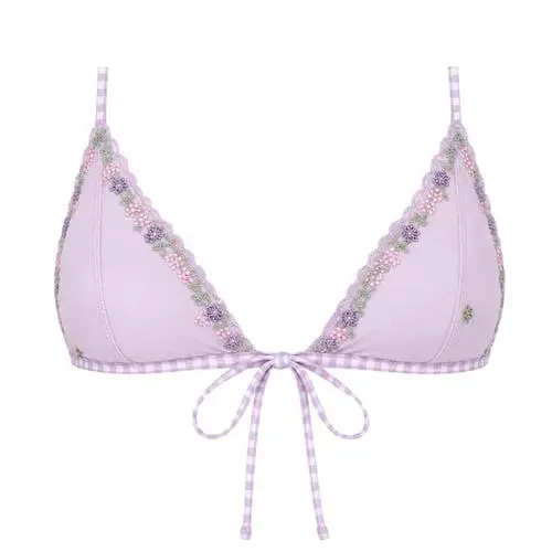 IVY SWIMWEAR Aster Bikini Top - Lavender