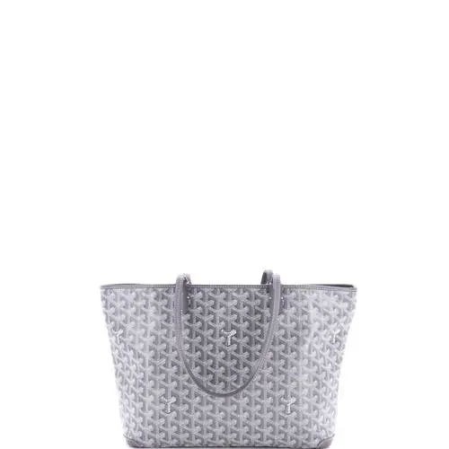 Goyard Artois Tote Coated Canvas Pm - Grey