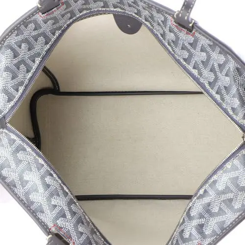 Goyard Artois Tote Coated Canvas Pm - Grey