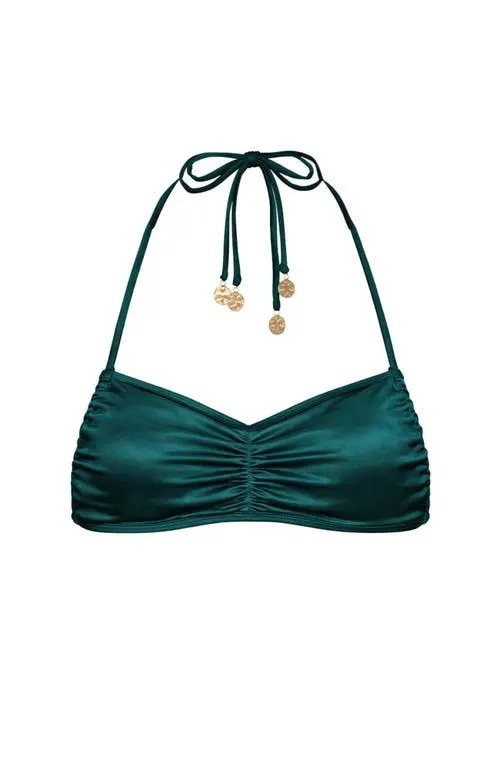 IVY SWIMWEAR Opal Bikini Top - Opal Blue
