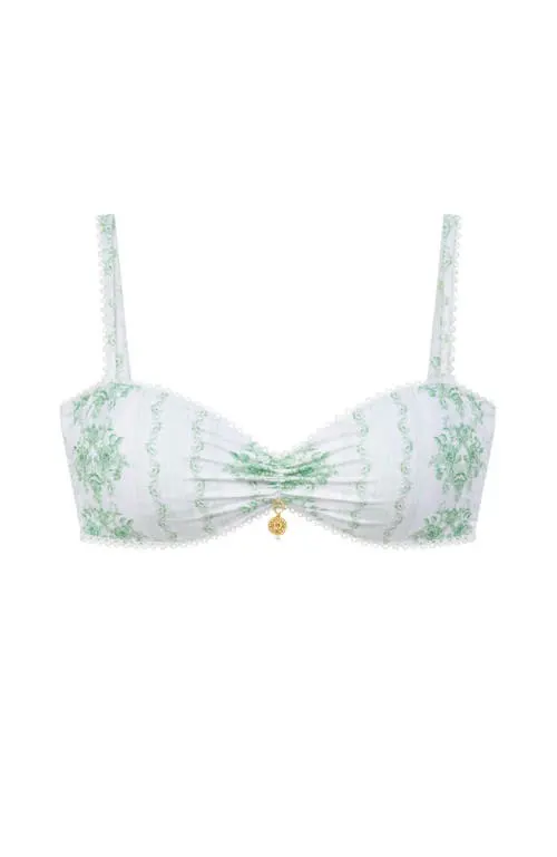 IVY SWIMWEAR Martina Bikini Top - Green
