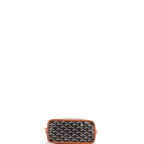 Goyard Anjou Reversible Tote Coated Canvas Mini - Brown