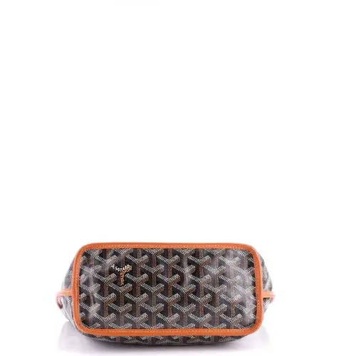 Goyard Anjou Reversible Tote Coated Canvas Mini - Brown