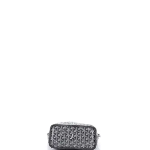 Goyard Anjou Reversible Tote Coated Canvas Mini - Grey