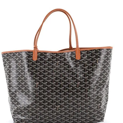 Goyard Saint Louis Tote Coated Canvas Gm - Brown