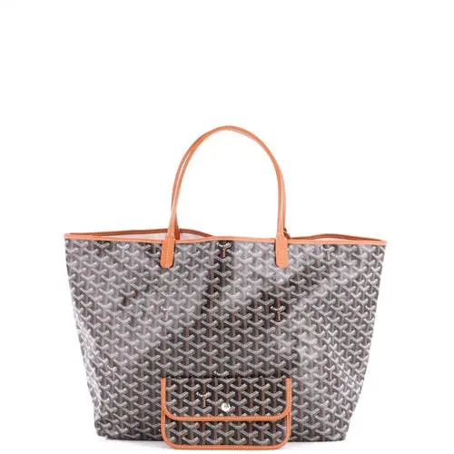 Goyard Saint Louis Tote Coated Canvas Gm - Brown