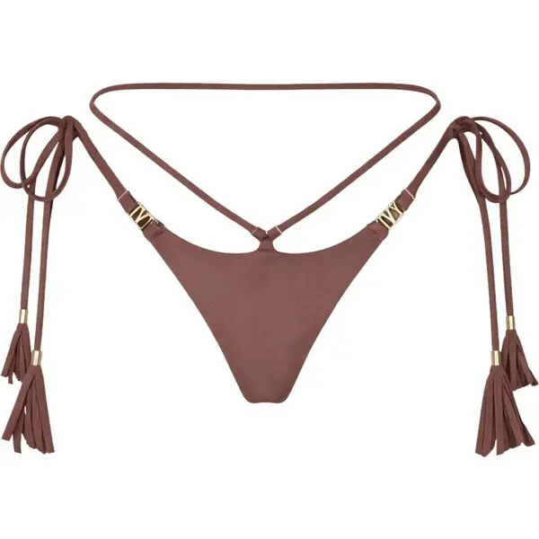 IVY SWIMWEAR Rubia Bikini Bottom - Brown