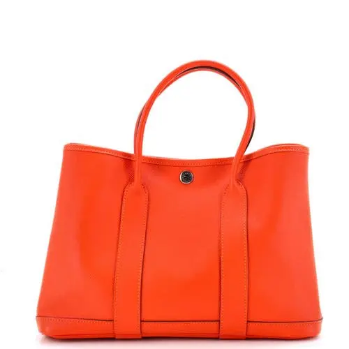 Hermès Garden Party 30 Tote Leather - Orange
