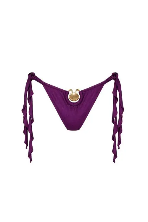 IVY SWIMWEAR Violetta Bikini Bottom - Purple